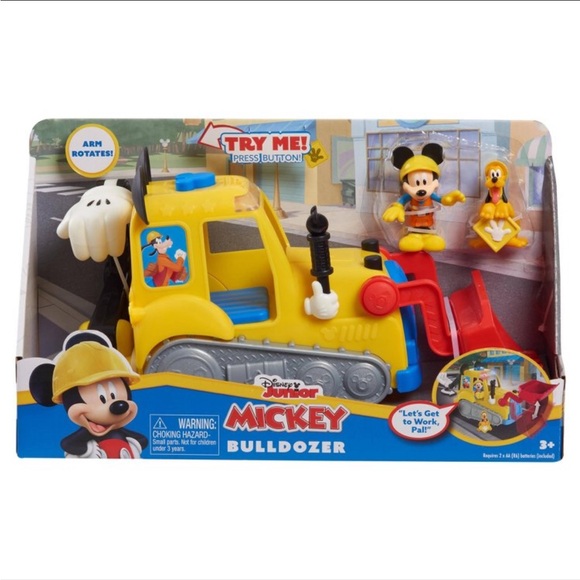 Disney | Toys | Disney Junior Mickey Mouse Bulldozer | Poshmark